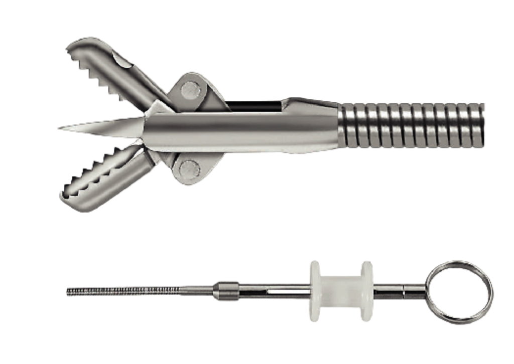 Pinza para biopsia Dentada con Aguja - Reusable - Endomed