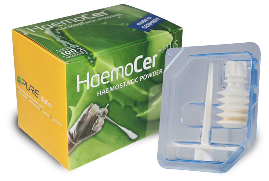 Haemocer Polvo Hemostático Endoscópico - Endomed