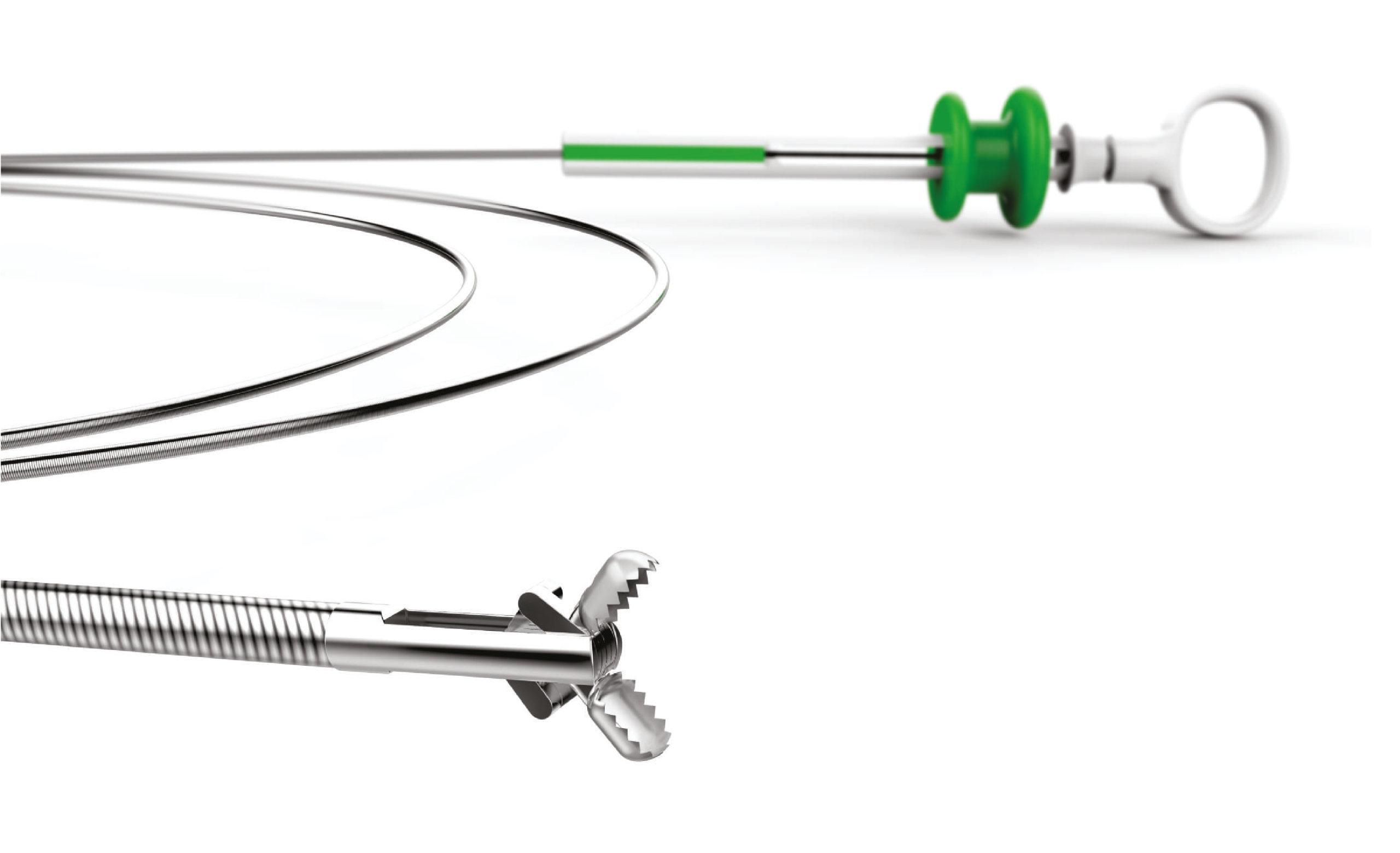 Pinza de Biopsia Dentada - Descartable - Endomed
